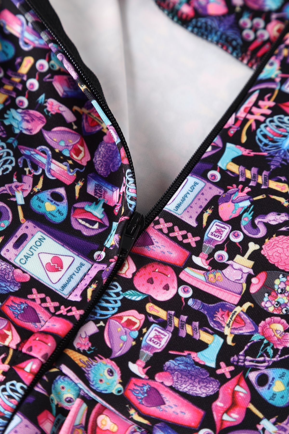 Amanda Y2K Goth Punk Flared Dress