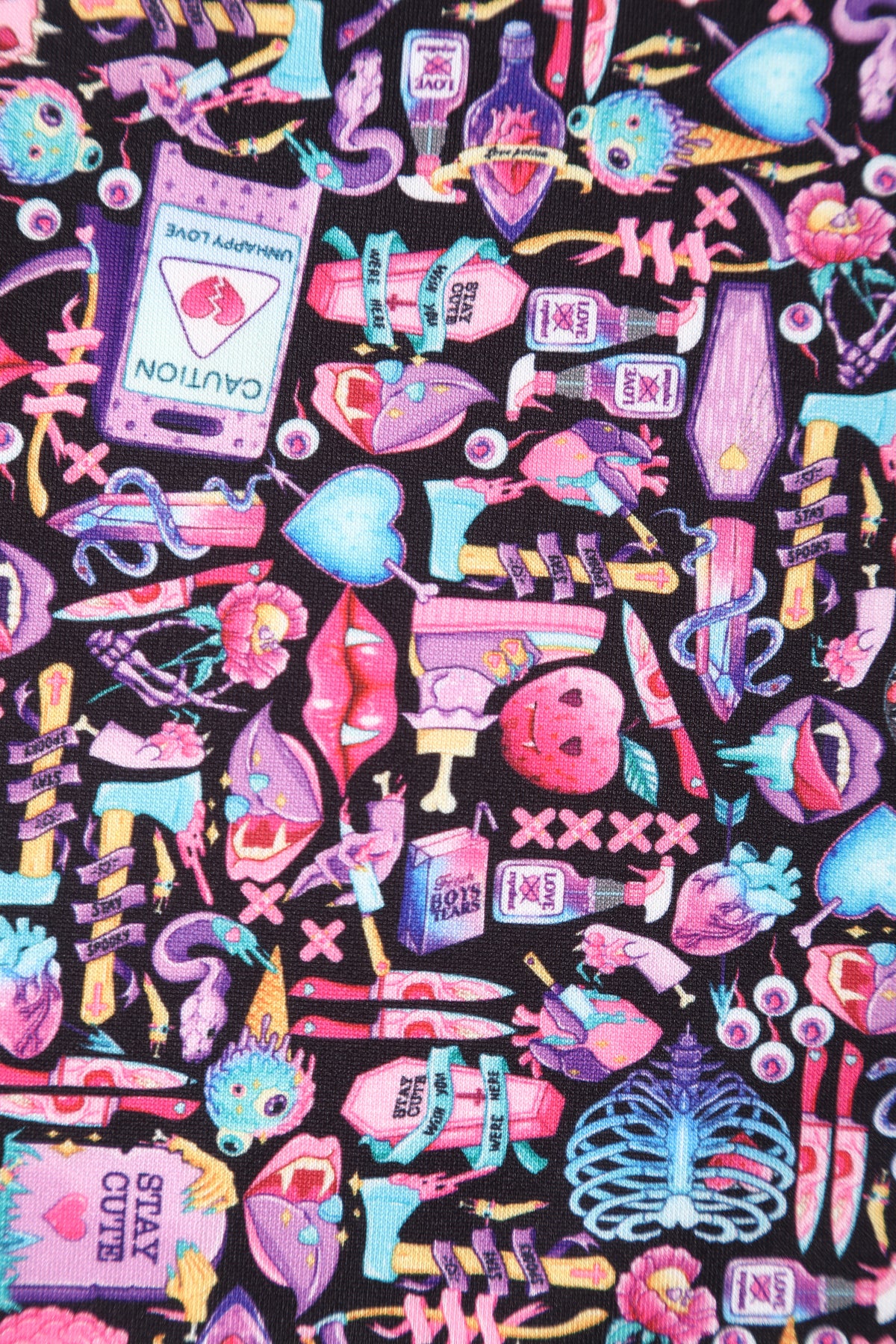 Amanda Y2K Goth Punk Flared Dress