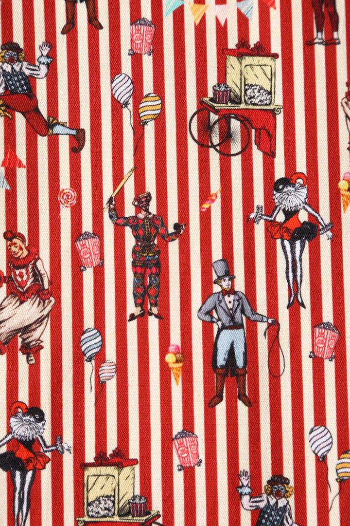 circus pattern dress